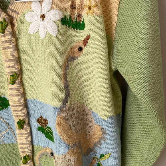 Storybook Knits | Sweaters | Storybook Knits Floral Birds Spring ...